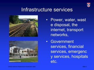 Critical national infrastructure | PPTX