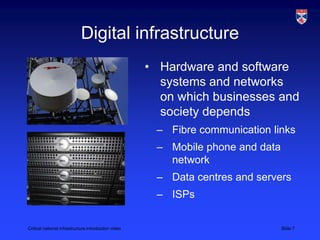 Critical national infrastructure | PPTX