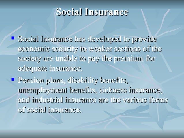 Intro to insurance | PPT | Life Insurance | Insurance