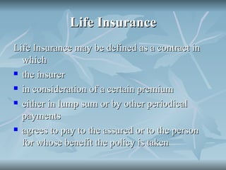 Intro to insurance | PPT