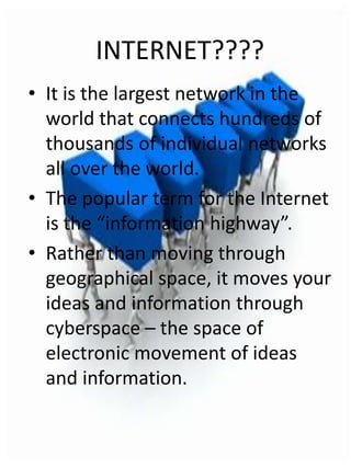 Intro to internet 1 | PPTX