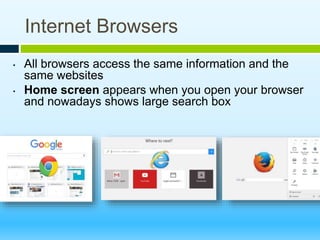 Introduction to the Internet | PPTX