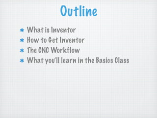 AutoDesk Inventor Basics at TechShop | PDF