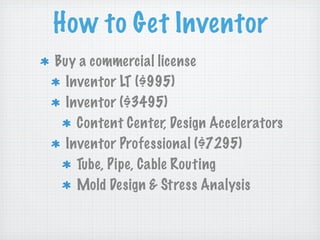 AutoDesk Inventor Basics at TechShop | PDF