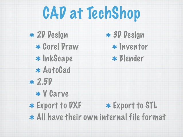 AutoDesk Inventor Basics at TechShop | PDF