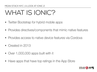 Intro to ionic 2 | PPT