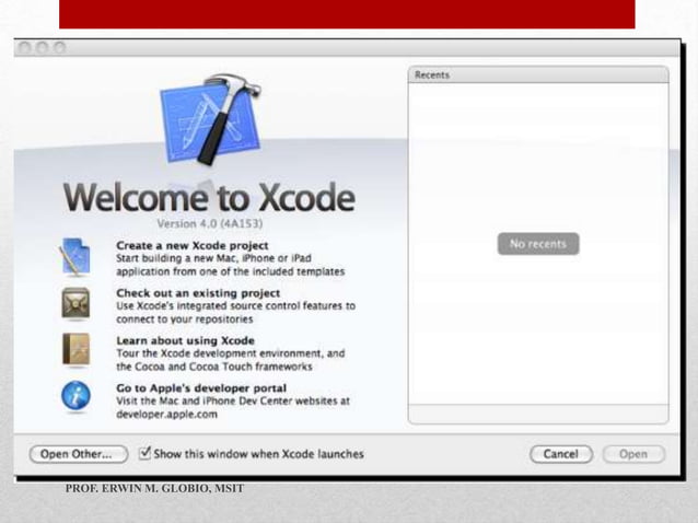 Introduction to iOS Apps Development | PPTX