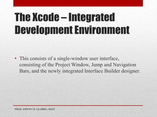 Introduction to iOS Apps Development | PPTX