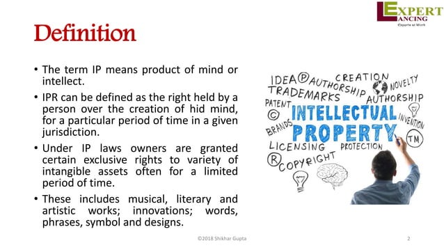 Introduction to IPR | PPTX | Technology & Computing