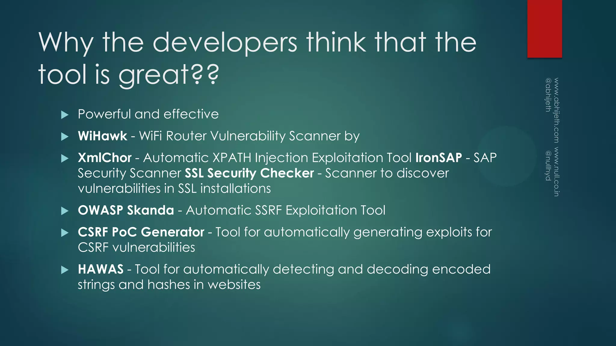 Intro to IronWASP | PDF