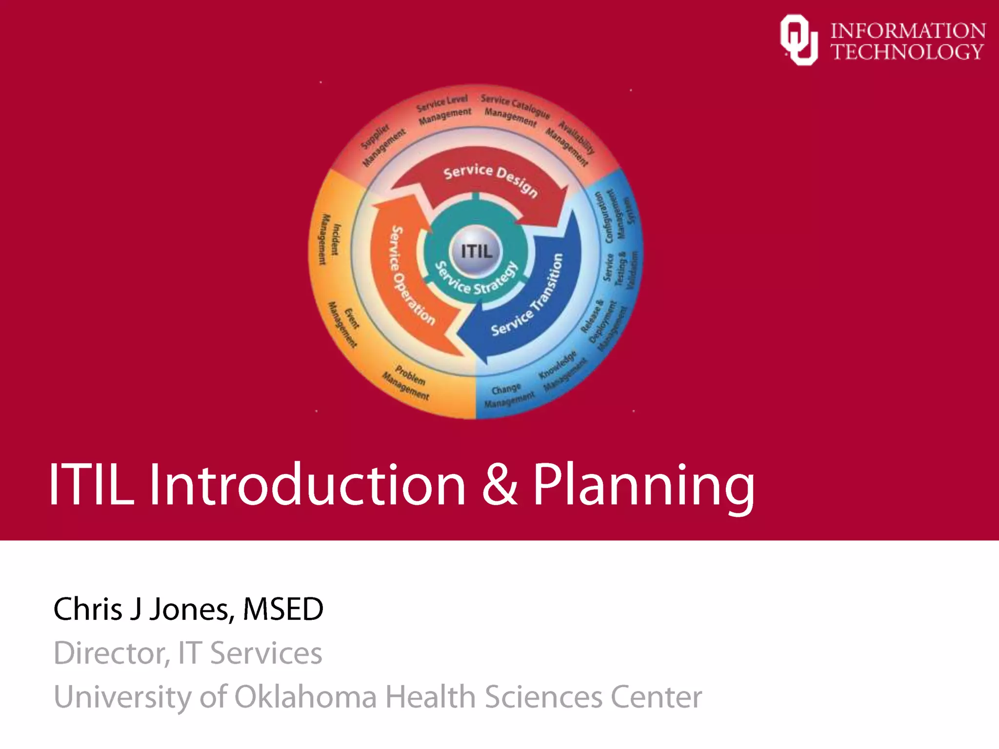 Introduction to ITIL | PPTX