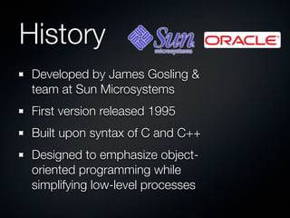 Intro to java | PPT