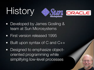 Intro to java | PPT