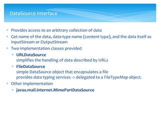 Introduction to JavaBeans Activation Framework v1.1 | PPTX | Operating Systems | Computer ...