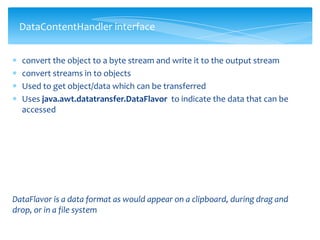 Introduction to JavaBeans Activation Framework v1.1 | PPTX | Operating Systems | Computer ...