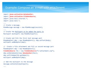 Introduction to JavaBeans Activation Framework v1.1 | PPTX | Operating ...