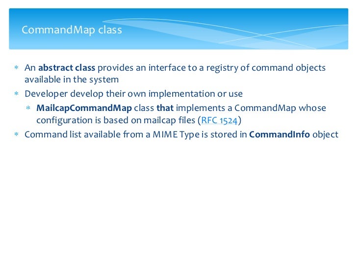 Introduction To Javabeans Activation Framework V11