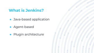 Introduction to Jenkins as a CI/CD Platform | PPTX