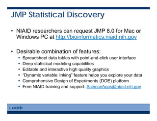 Intro to JMP for statistics | PDF