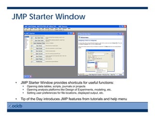 Intro to JMP for statistics | PDF