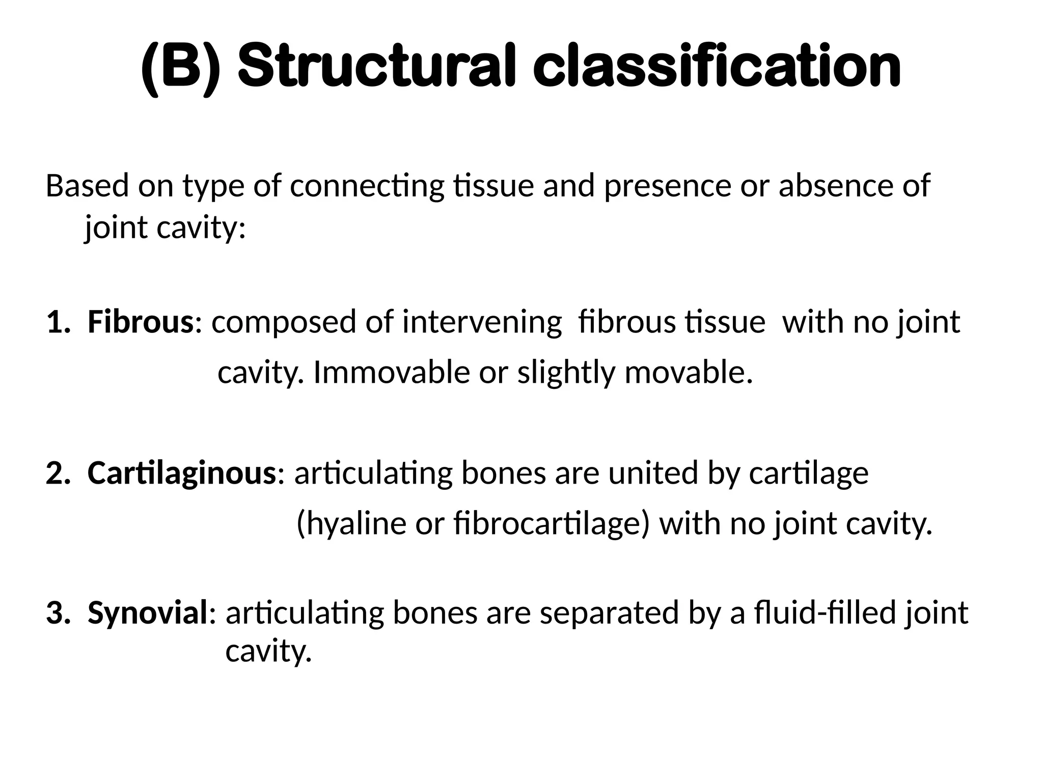 Intro to joints anatomy presenter Dr Dildar Hussain | PPT