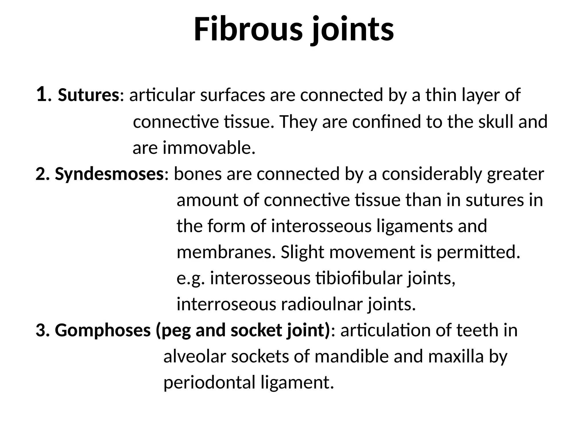 Intro to joints anatomy presenter Dr Dildar Hussain | PPT