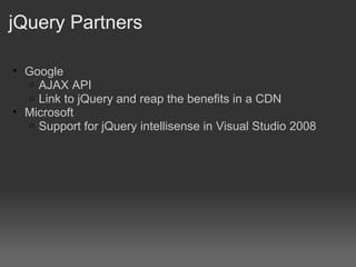 Intro to jQuery | PPT