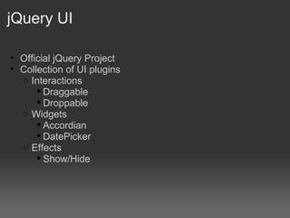 Intro to jQuery | PPT