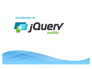 Jquery Mobile