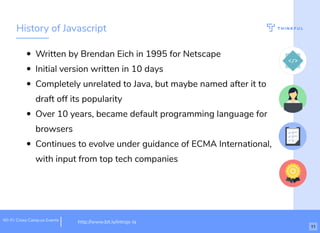 Intro to js august 31 | PDF