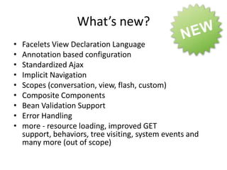 Introduction to JSF | PPT