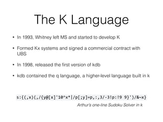 Introduction to kdb+ | PDF
