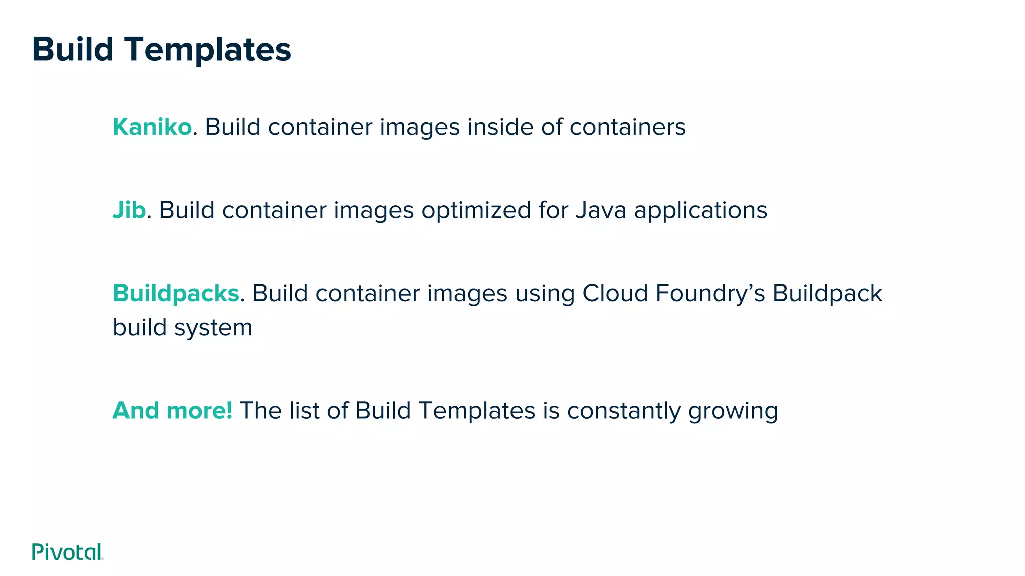 Developing Serverless Applications on Kubernetes with Knative | PPT