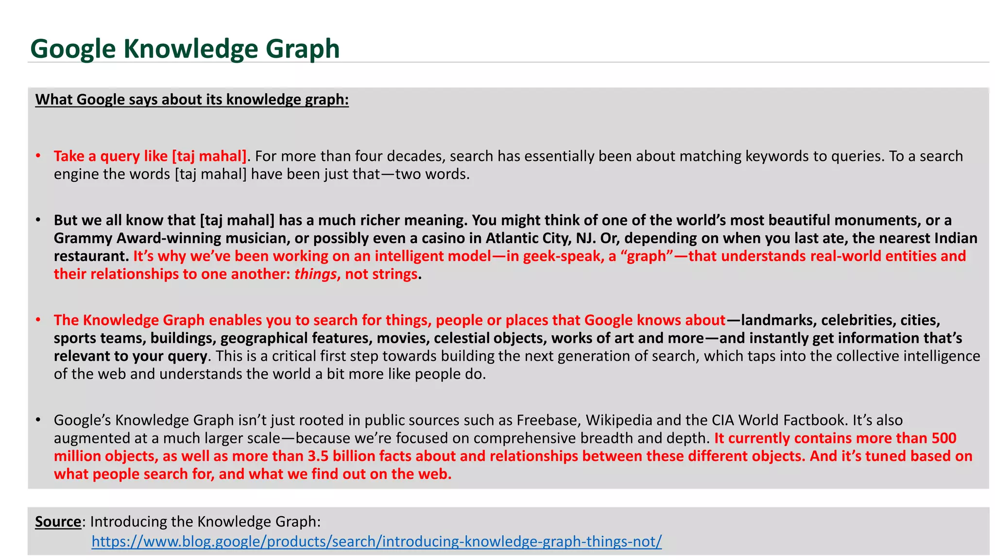 Introduction to Knowledge Graphs | PDF