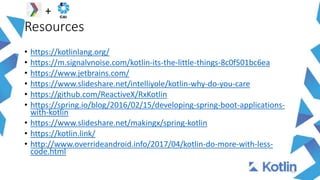 Intro to Kotlin Minia GDG DevFest 2017 | PPT