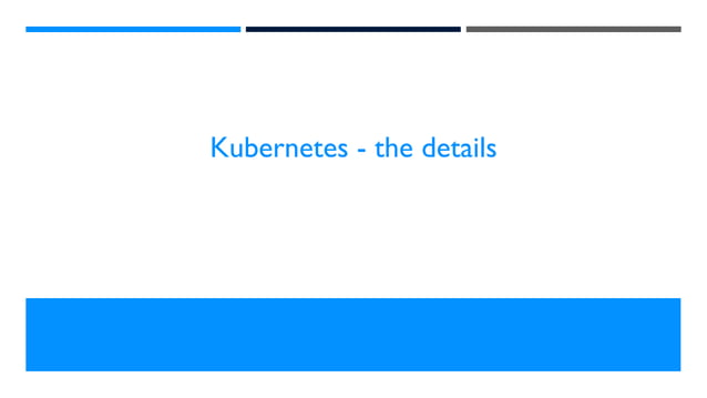 Intro to kubernetes | PPT
