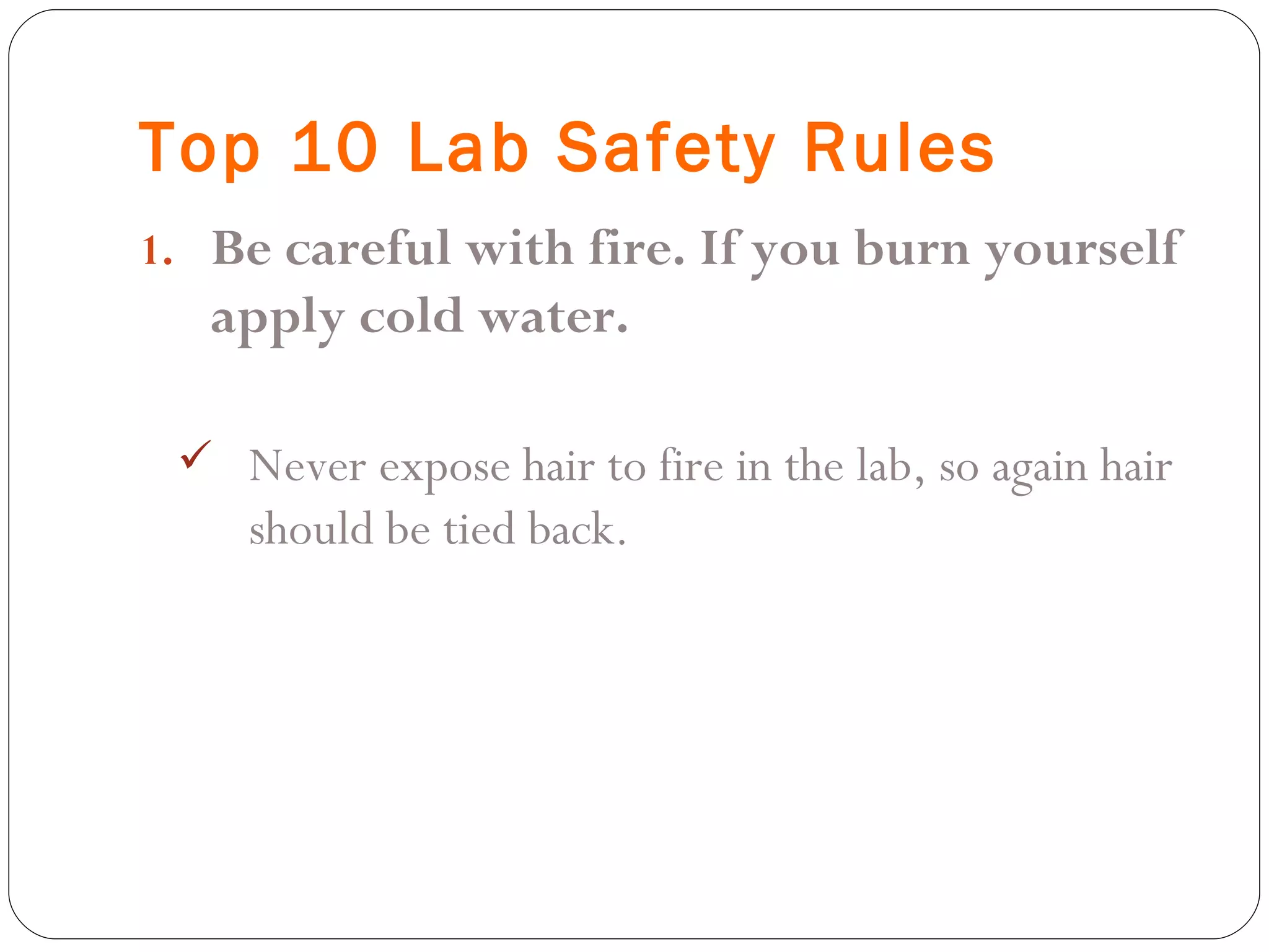 Intro to lab safety | PPT