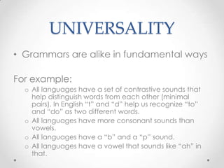 Intro to language | PPT