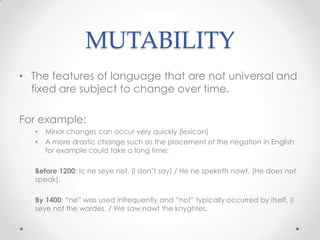 Intro to language | PPT