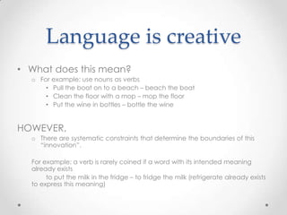 Intro to language | PPT