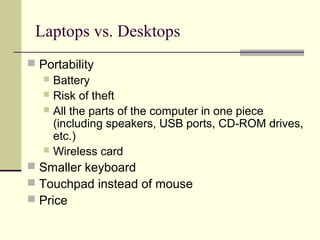 Intro to laptops | PPT