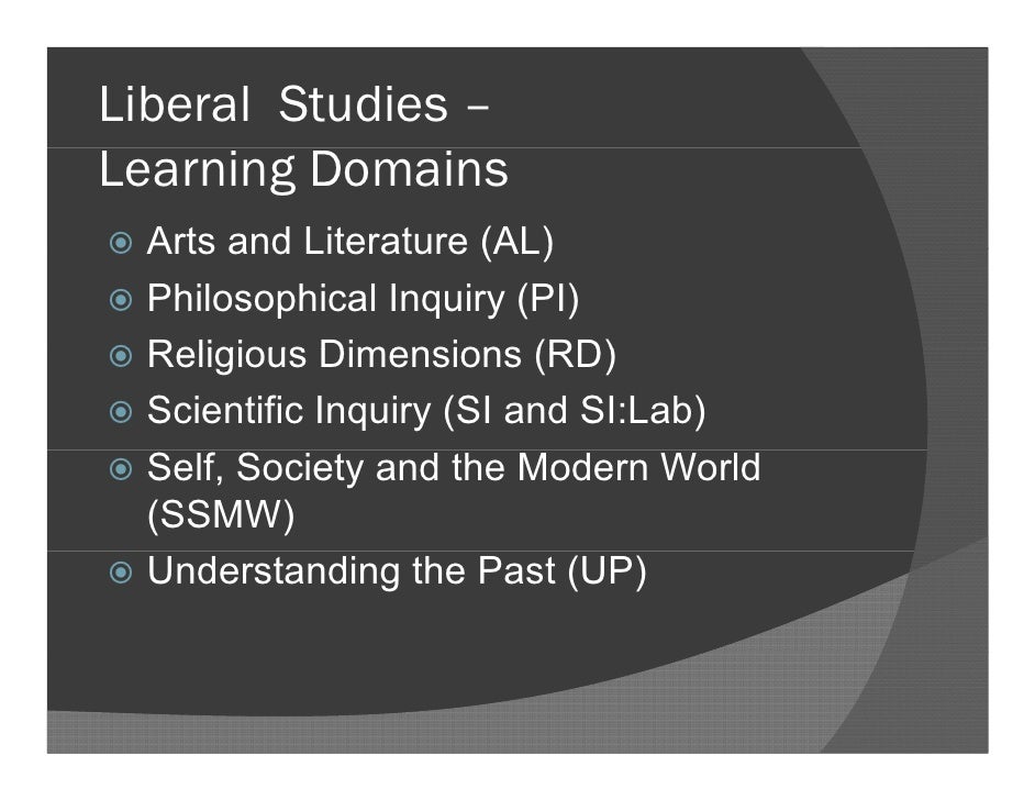 Introduction to the College of Liberal Arts and Sciences - Curriculum…