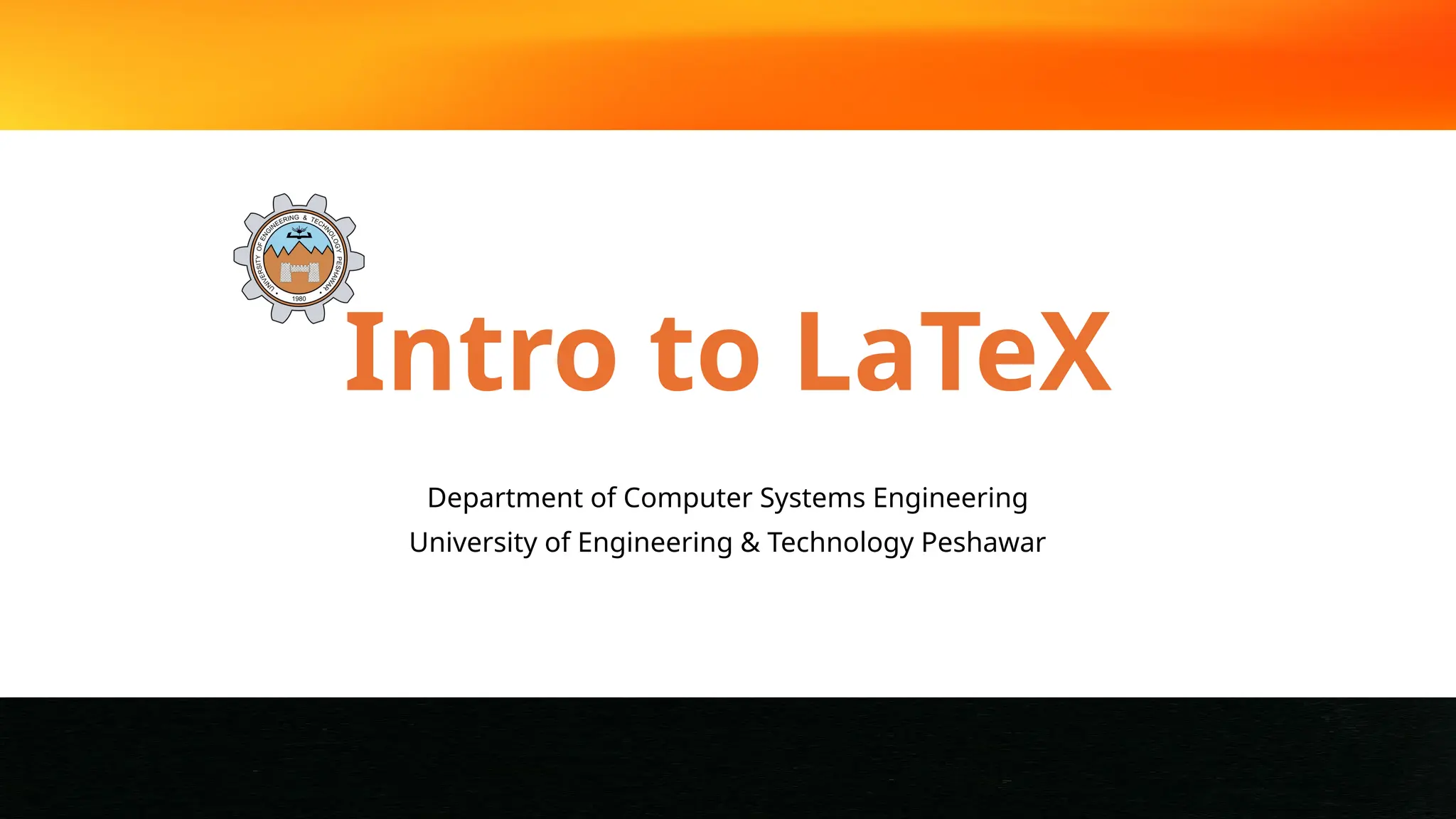 Introduction to LaTeX9very important ).. | PPT