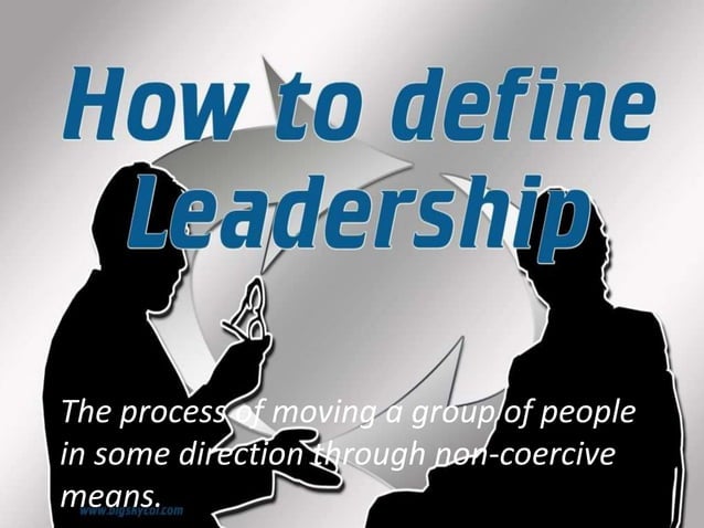Intro to leadership | PPT