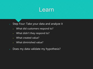 Intro to lean startup | PPT