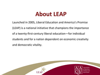 Introduction to LEAP | PPT