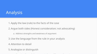 Introduction to Legal Writing: A Skills Practicum | PPTX