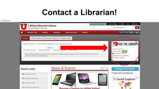 Intro to Library Research for IB History Students | PPT