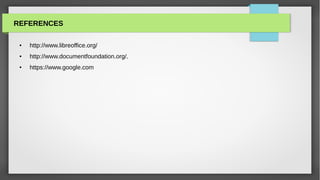 Intro to libre_office | PDF | Shareware and Freeware | Computer Software and Applications