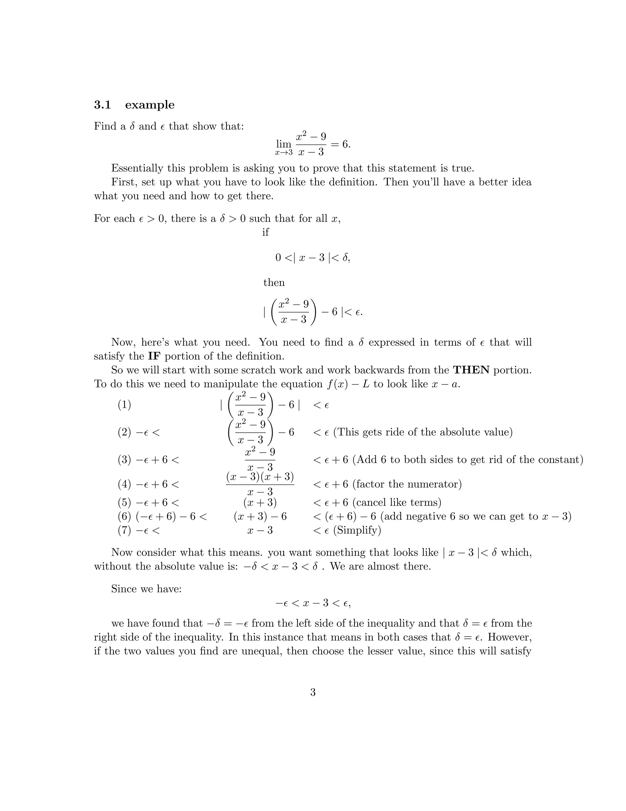 Introduction to limits | PDF
